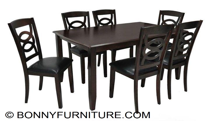 Danny (6-Seater) Dining Set - Bonny Furniture
