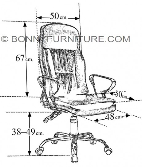 C-BNH 164 Executive Chair - Bonny Furniture