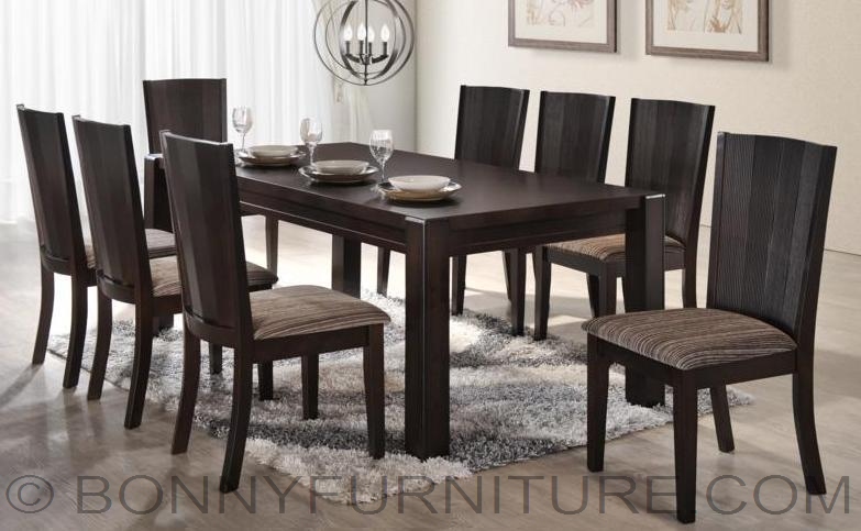 Faith (6-Seater / 8-Seater) Dining Set - Bonny Furniture
