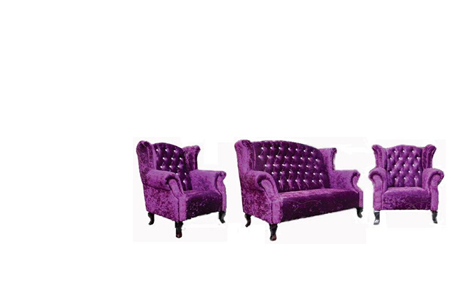 Slat Wooden Sala Set 311 - Bonny Furniture