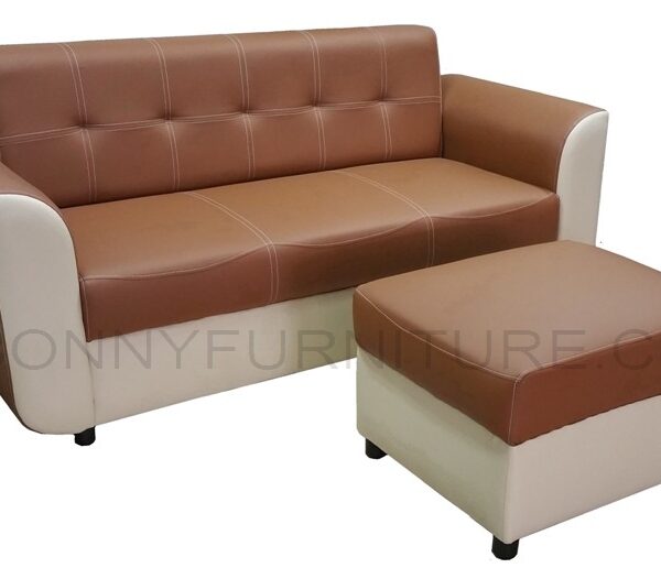 Roca Sofa with Stool - Bonny Furniture